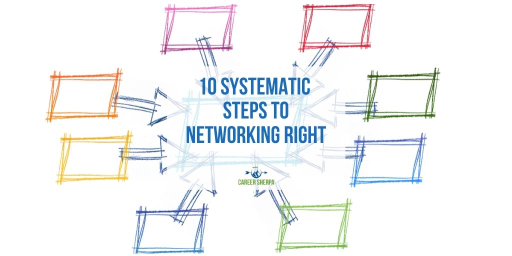 10 Systematic Steps to Networking Right | Career Sherpa