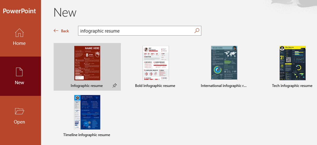 4 Templates for Infographic Resumes | Career Sherpa