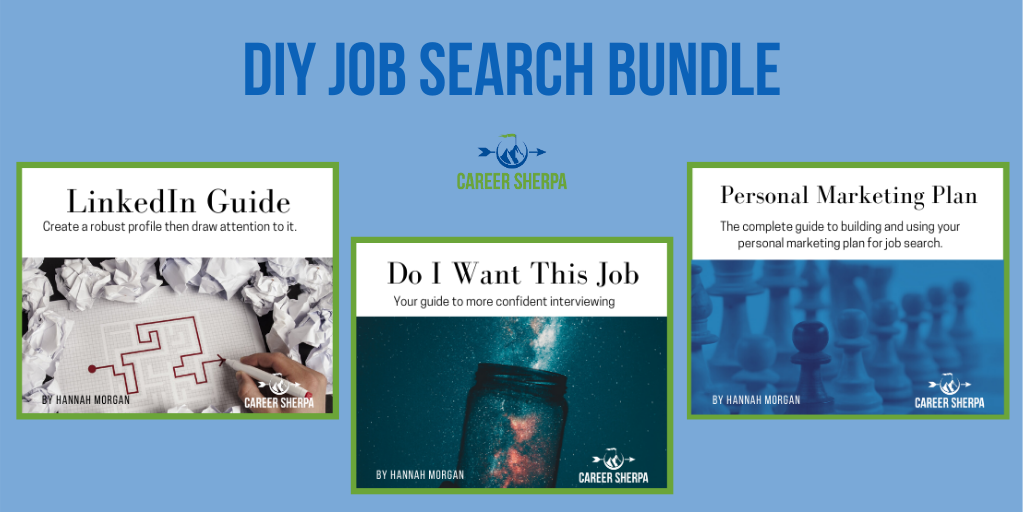 DIY Job Search Bundle | Career Sherpa