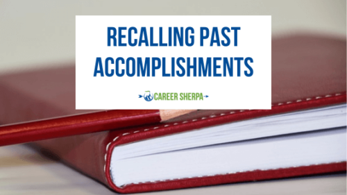 Recalling Past Accomplishments